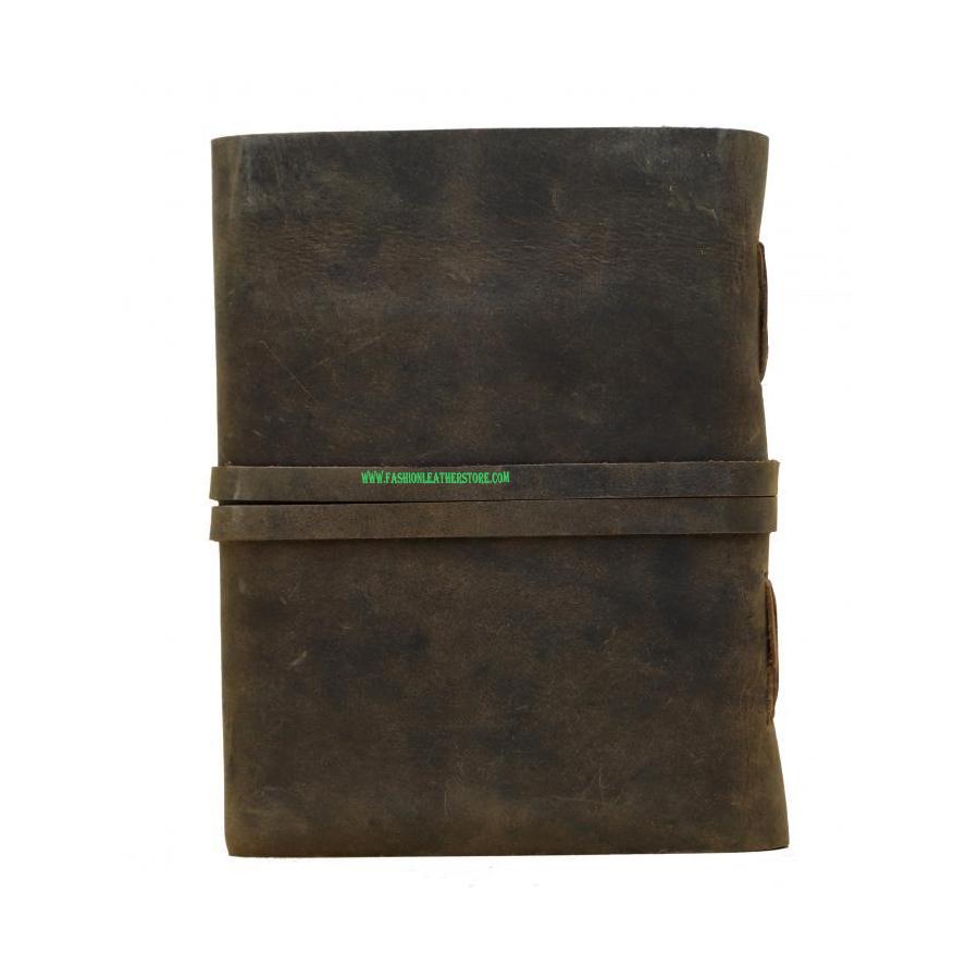 Handmade Leather Journal, Antique Soft Leather Journal | Shaista Handicraft