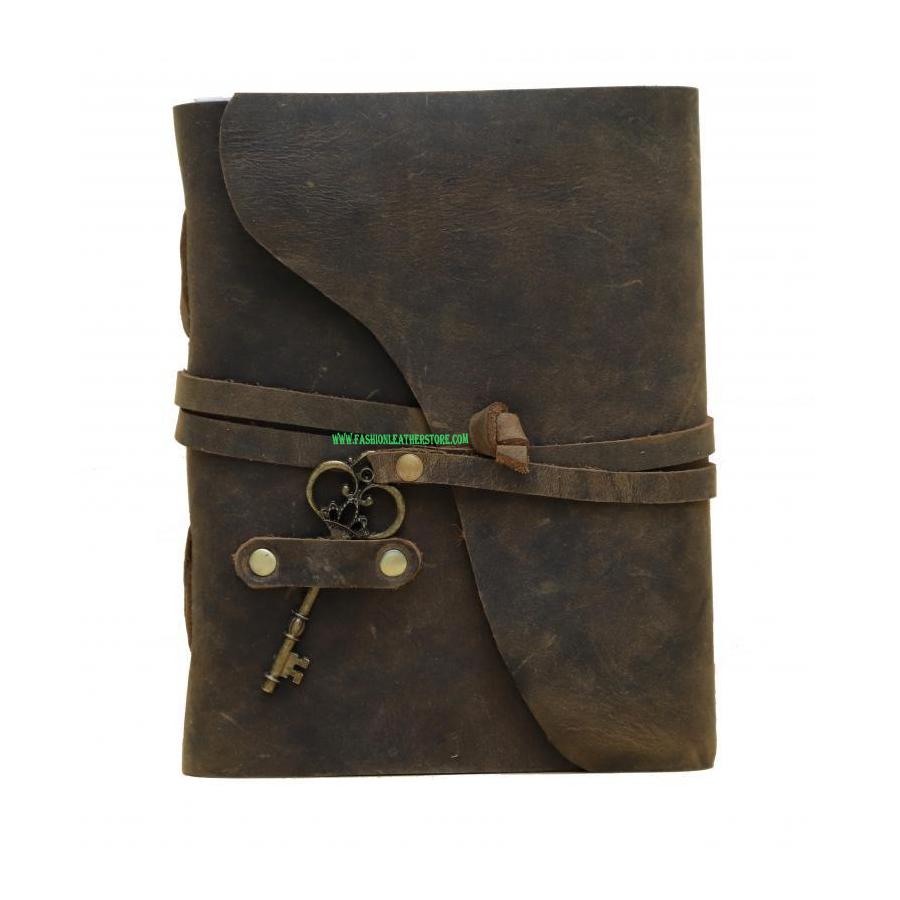 Handmade Leather Journal, Antique Soft Leather Journal | Shaista Handicraft