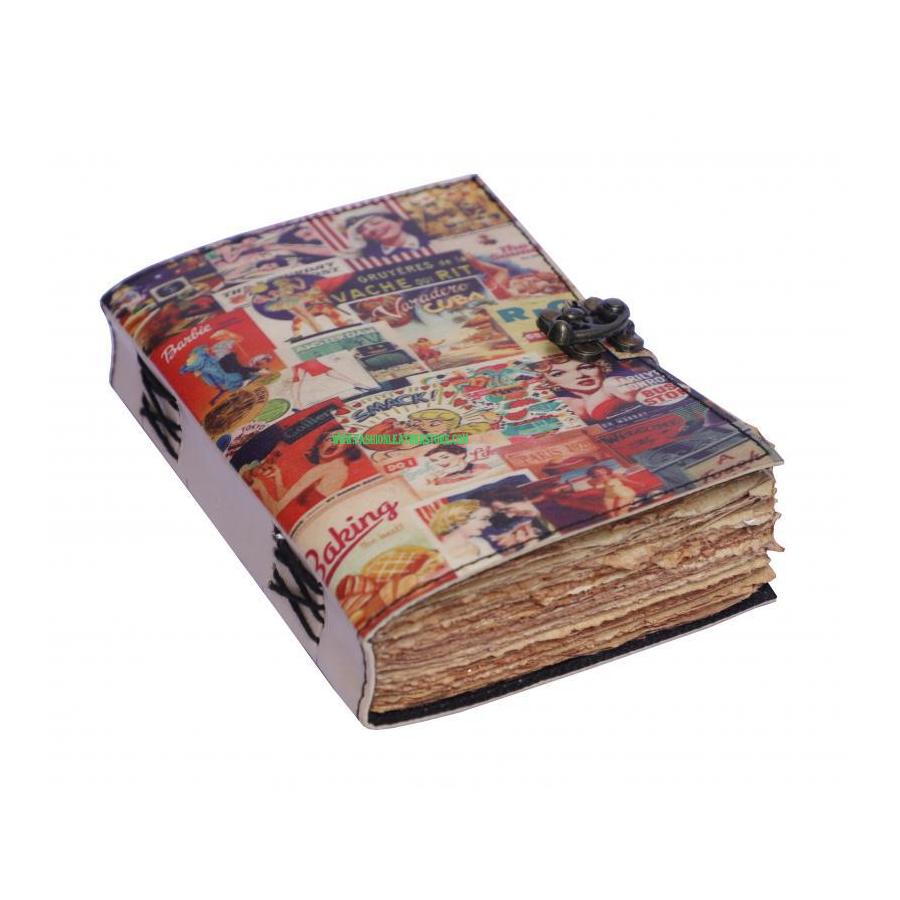 Handmade Leather Journal, Antique Hard Leather Journal | Shaista Handicraft