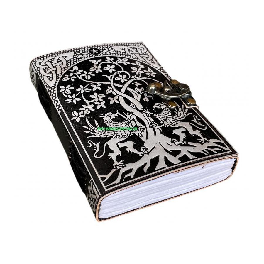 Handmade Leather Journal, Antique Hard Leather Journal | Shaista Handicraft