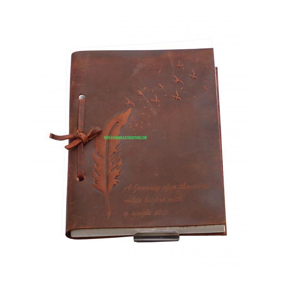 Handmade Leather Journal, Antique Soft Leather Journal | Shaista Handicraft