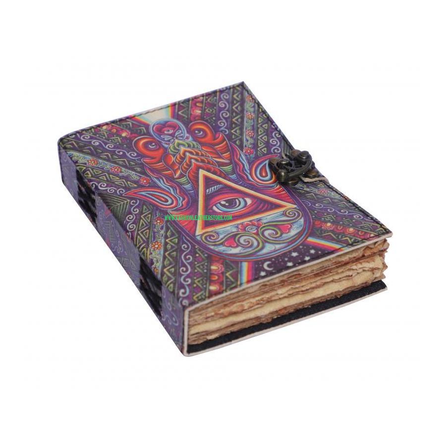 Handmade Leather Journal, Antique Hard Leather Journal | Shaista Handicraft