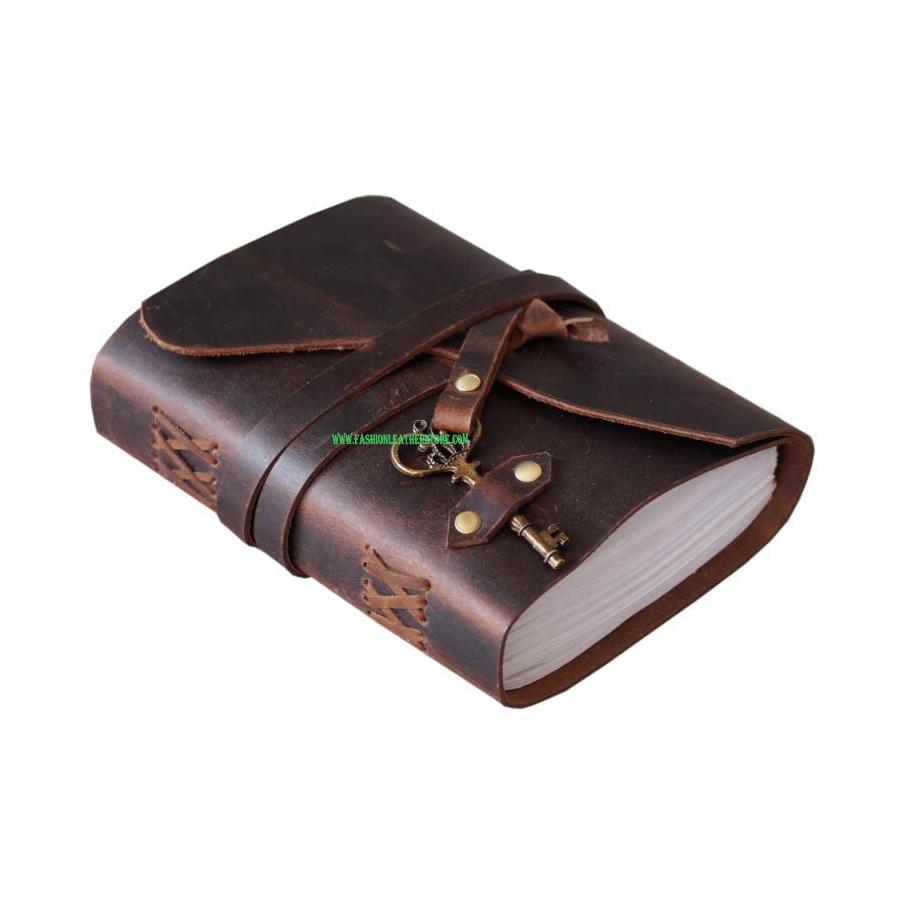 Handmade Leather Journal, Antique Soft Leather Journal | Shaista Handicraft