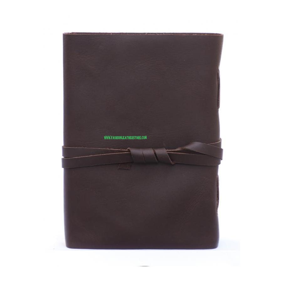 Handmade Leather Journal, Antique Soft Leather Journal | Shaista Handicraft