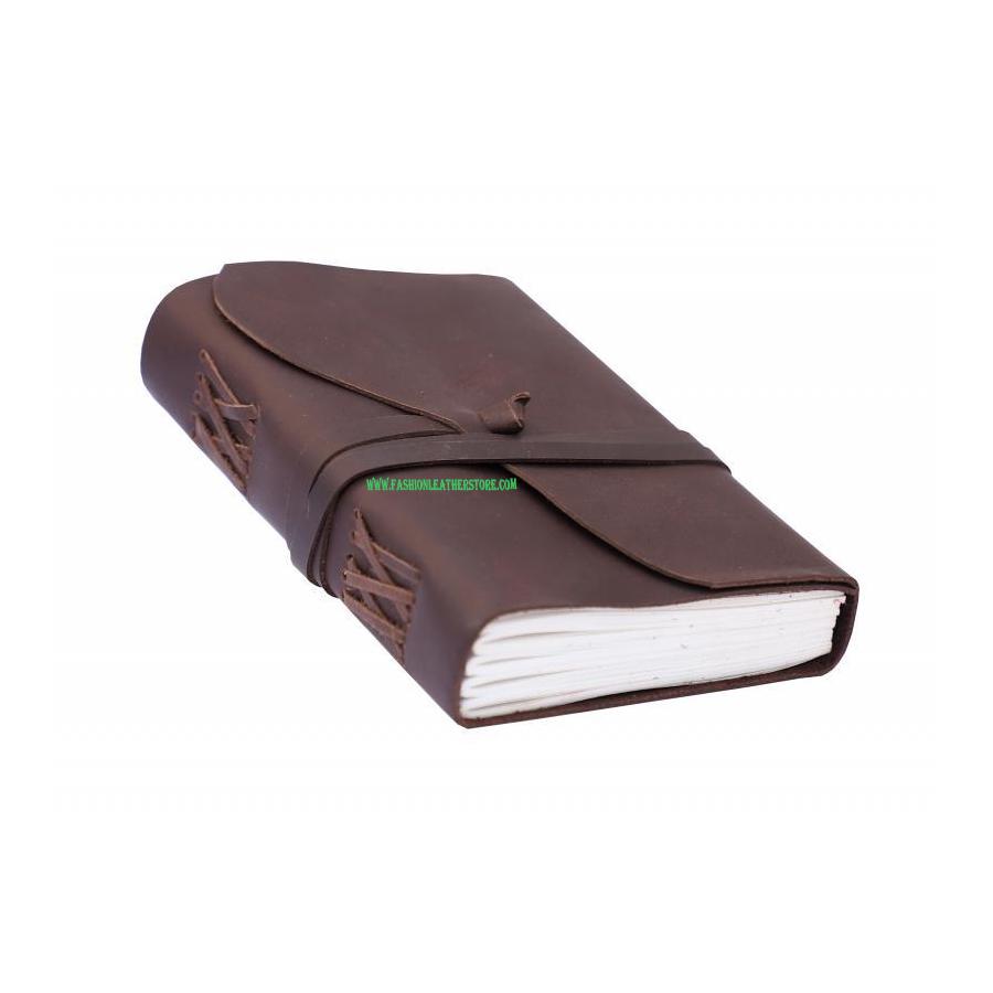 Handmade Leather Journal, Antique Soft Leather Journal | Shaista Handicraft