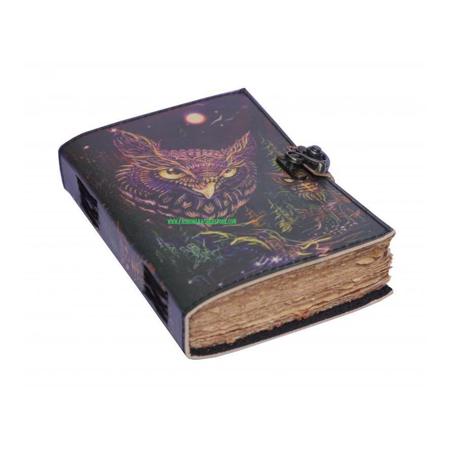 Handmade Leather Journal, Antique Hard Leather Journal | Shaista Handicraft