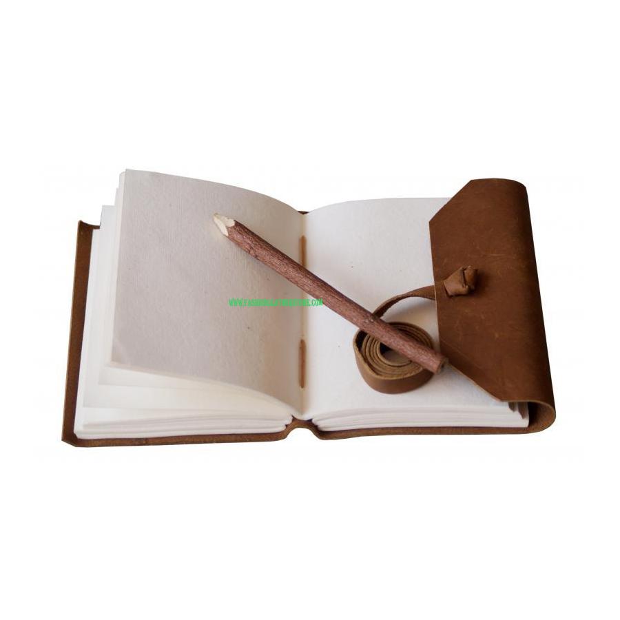 Handmade Leather Journal, Antique Soft Leather Journal | Shaista Handicraft