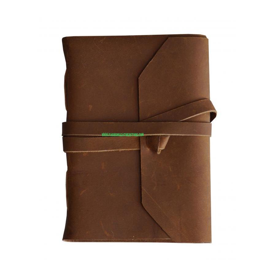 Handmade Leather Journal, Antique Soft Leather Journal | Shaista Handicraft