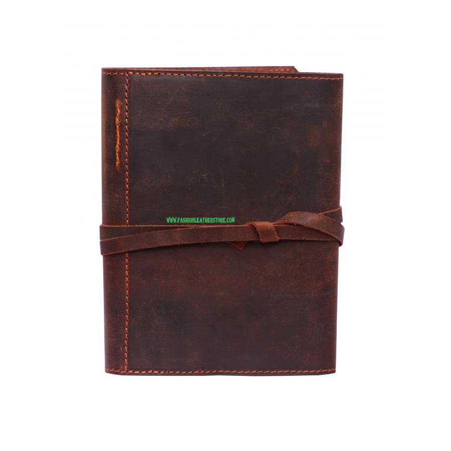 Handmade Leather Journal, Antique Soft Leather Journal | Shaista Handicraft