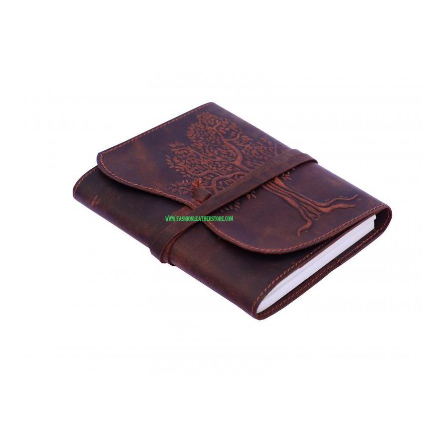 Handmade Leather Journal, Antique Soft Leather Journal | Shaista Handicraft