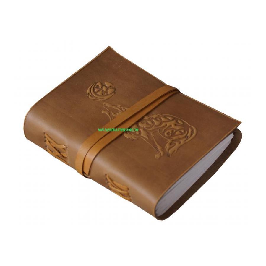 Handmade Leather Journal, Antique Soft Leather Journal | Shaista Handicraft