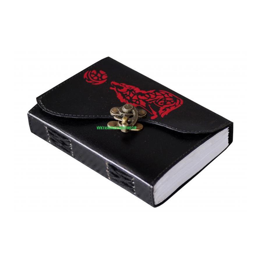 Handmade Leather Journal, Antique Hard Leather Journal | Shaista Handicraft